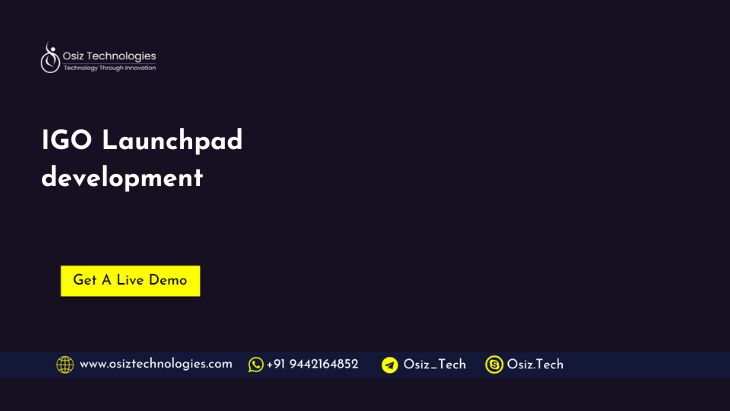 Initial Game Offering Development Services | IGO Launchpad Development